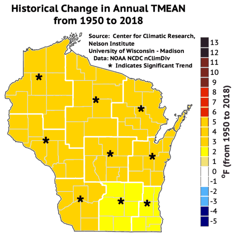 Trends and Projections | Wisconsin Initiative on Climate Change Impacts ...