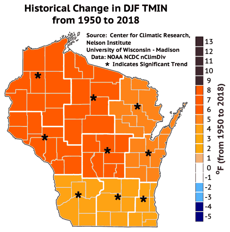 Trends and Projections | Wisconsin Initiative on Climate Change Impacts ...