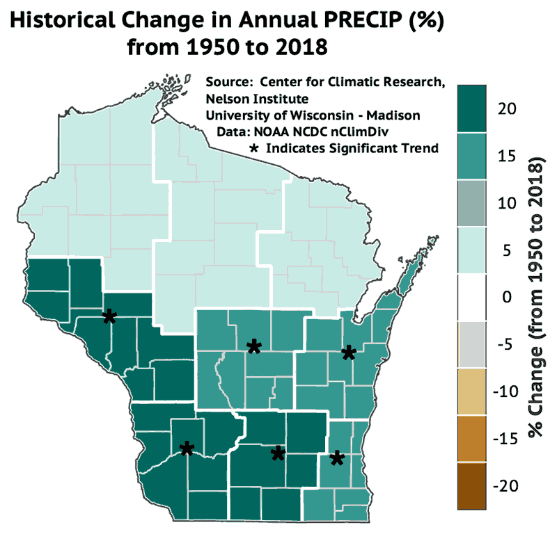 Trends and Projections | Wisconsin Initiative on Climate Change Impacts ...