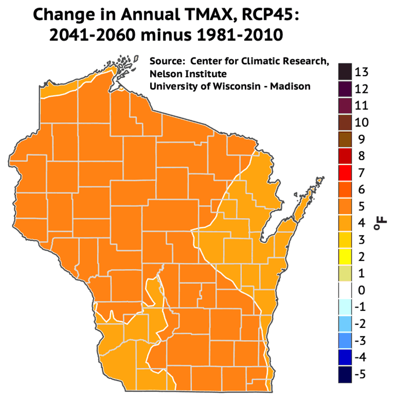 Trends and Projections | Wisconsin Initiative on Climate Change Impacts ...