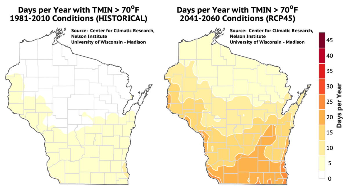 Trends and Projections | Wisconsin Initiative on Climate Change Impacts ...