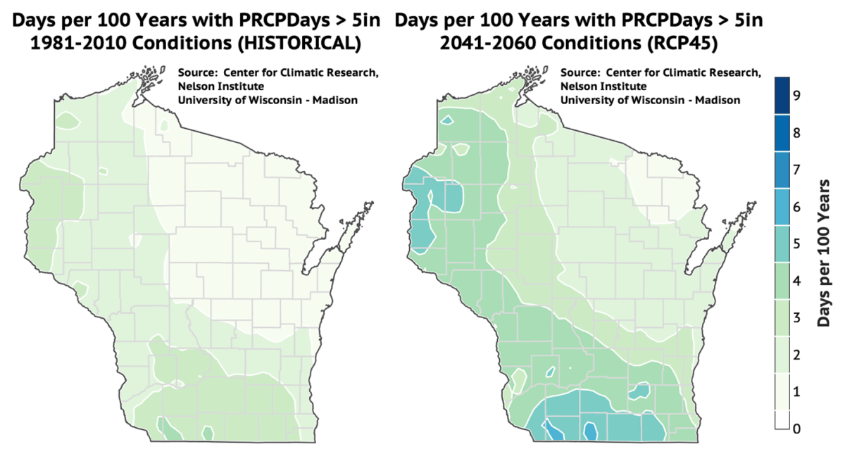 Trends and Projections | Wisconsin Initiative on Climate Change Impacts ...